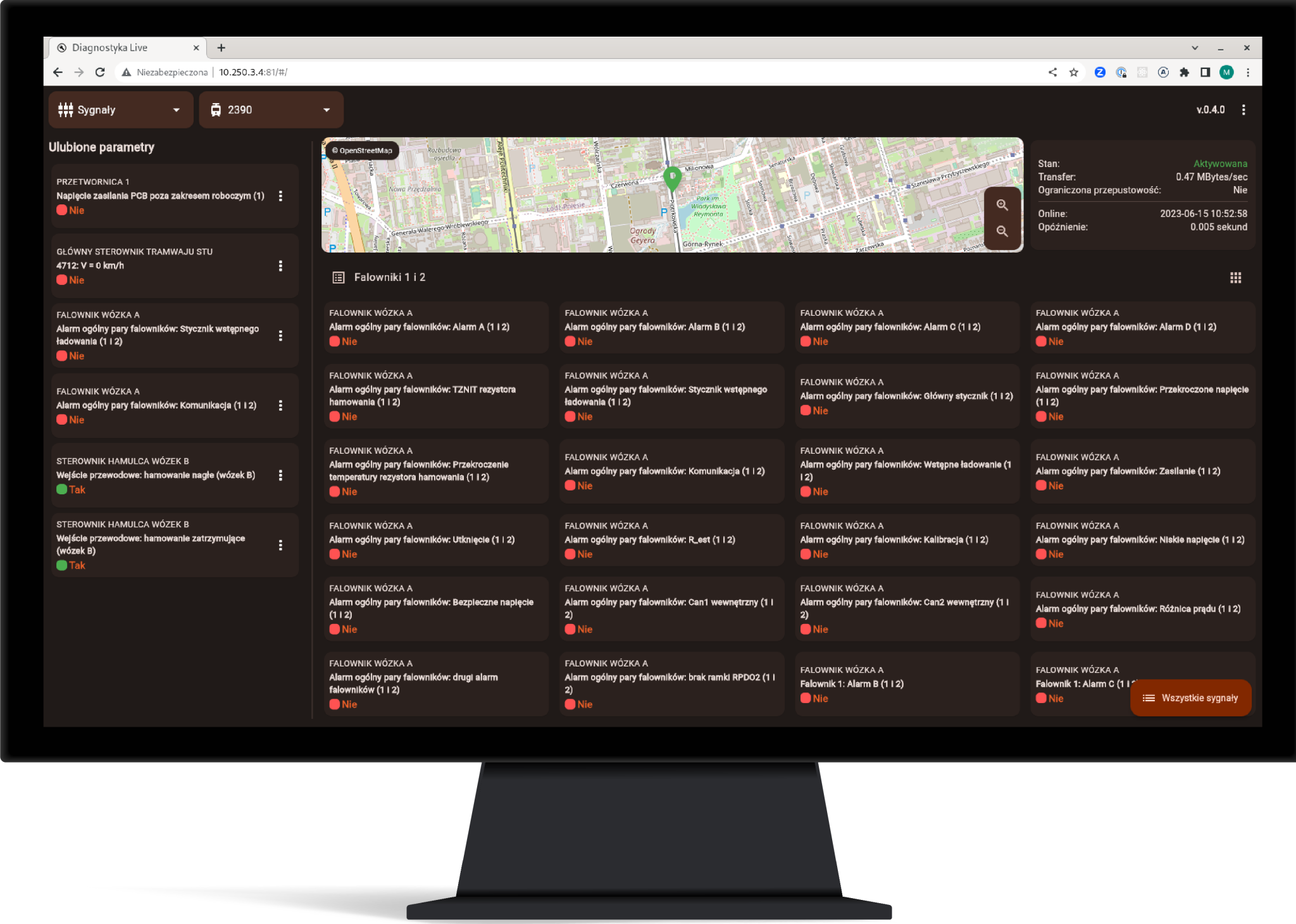Online Diagnostics System. Vehicle condition under full control. - Ledatel
